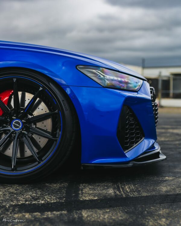 Blue Audi RS6 Avant - Brixton Forged™
