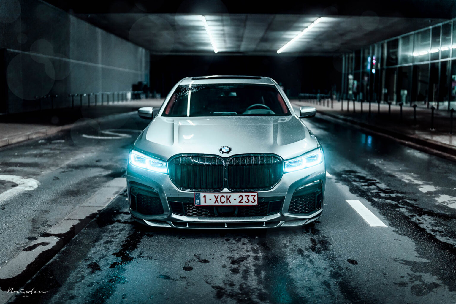Grey BMW 745LE - Brixton Forged™