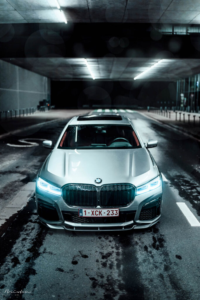 Grey BMW 745LE - Brixton Forged™