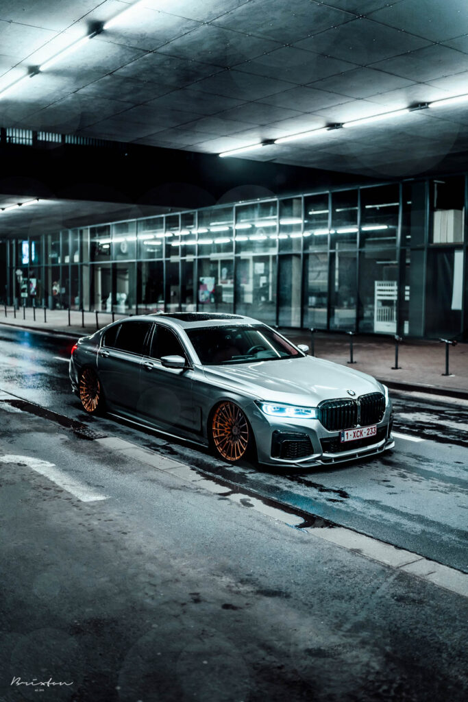 Grey BMW 745LE - Brixton Forged™