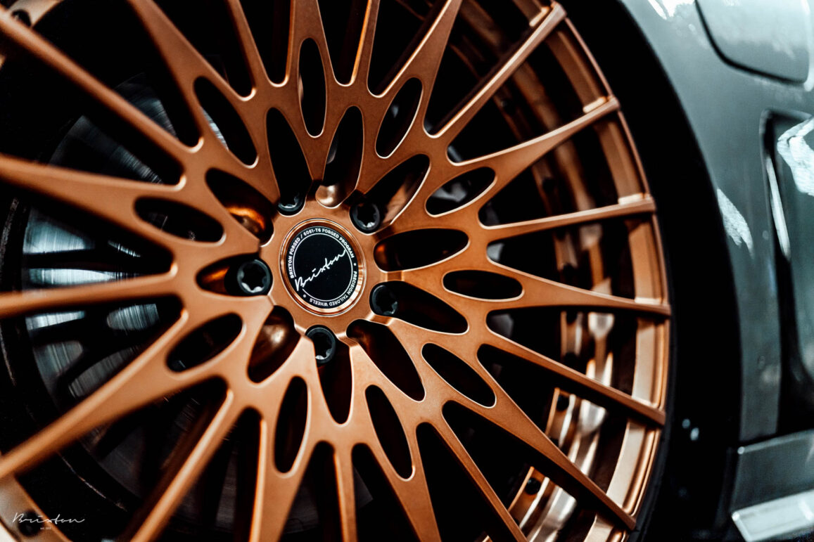 Grey BMW 745LE - Brixton Forged™