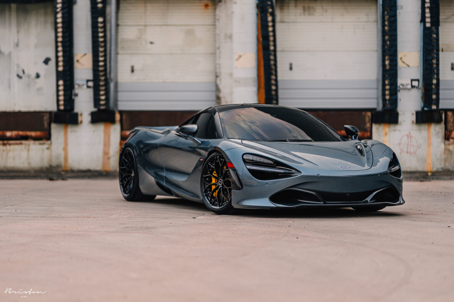 Grey Mclaren 720s - Brixton Forged™