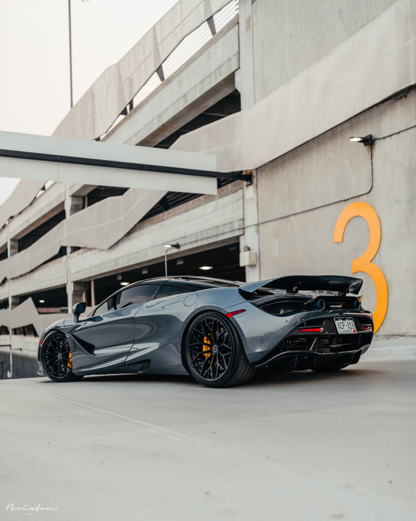 Grey Mclaren 720s - Brixton Forged™
