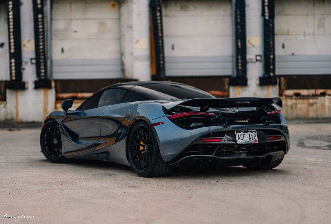 Grey Mclaren 720s - Brixton Forged™