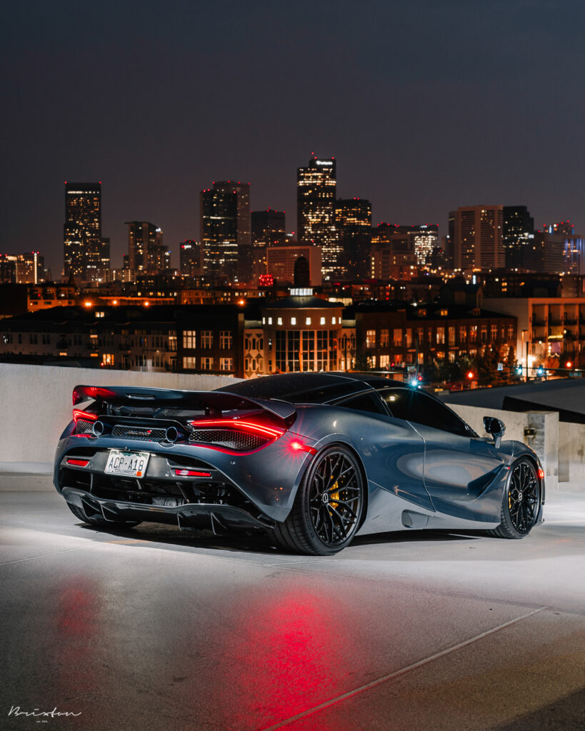 Grey Mclaren 720s - Brixton Forged™