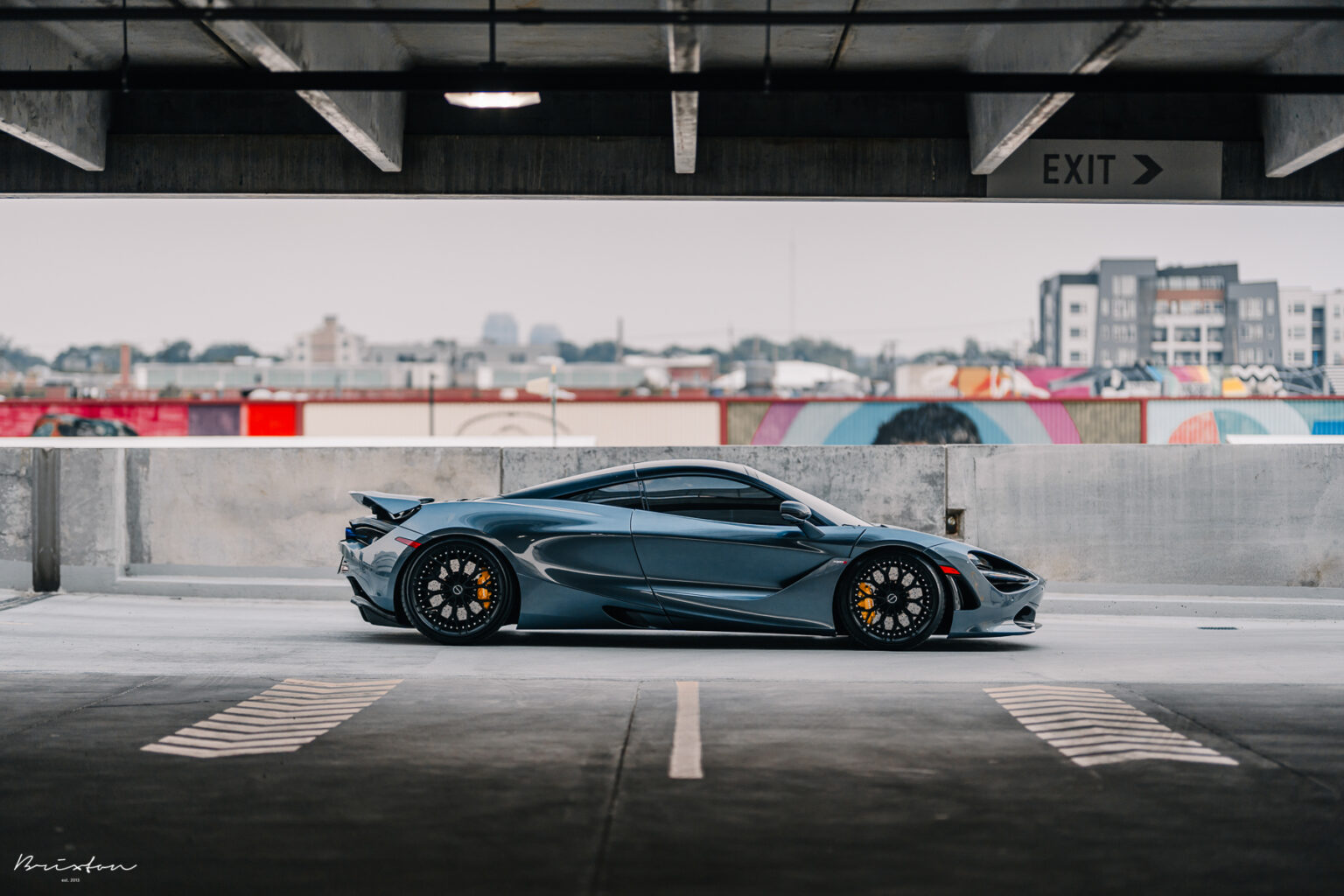 Grey Mclaren 720s - Brixton Forged™