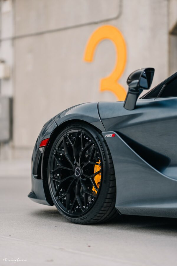 Grey Mclaren 720s - Brixton Forged™
