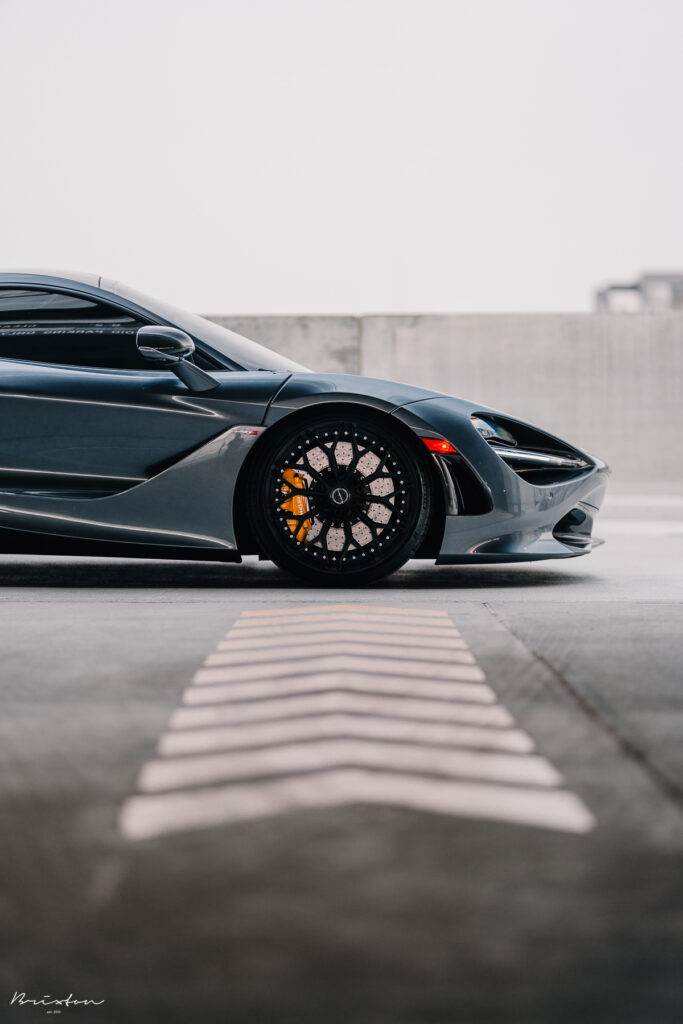 Grey Mclaren 720s - Brixton Forged™