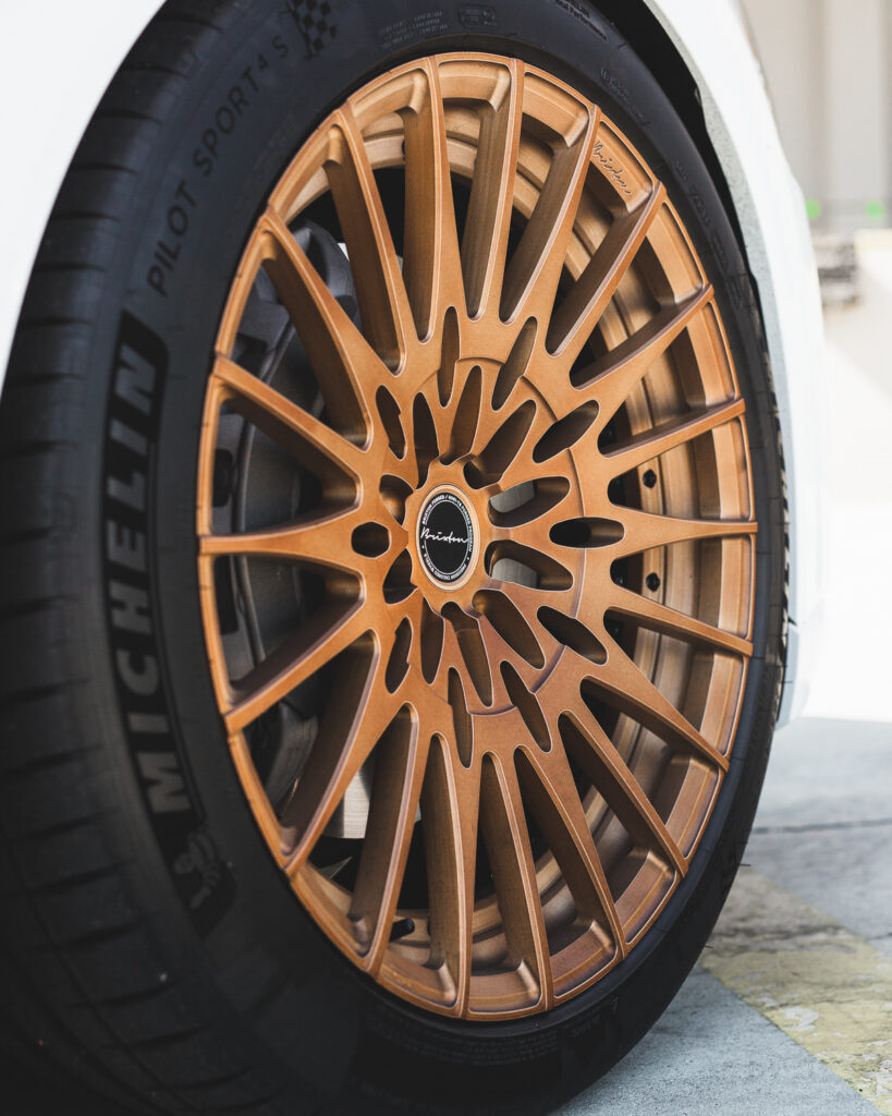 White Audi E-Tron - Brixton Forged™