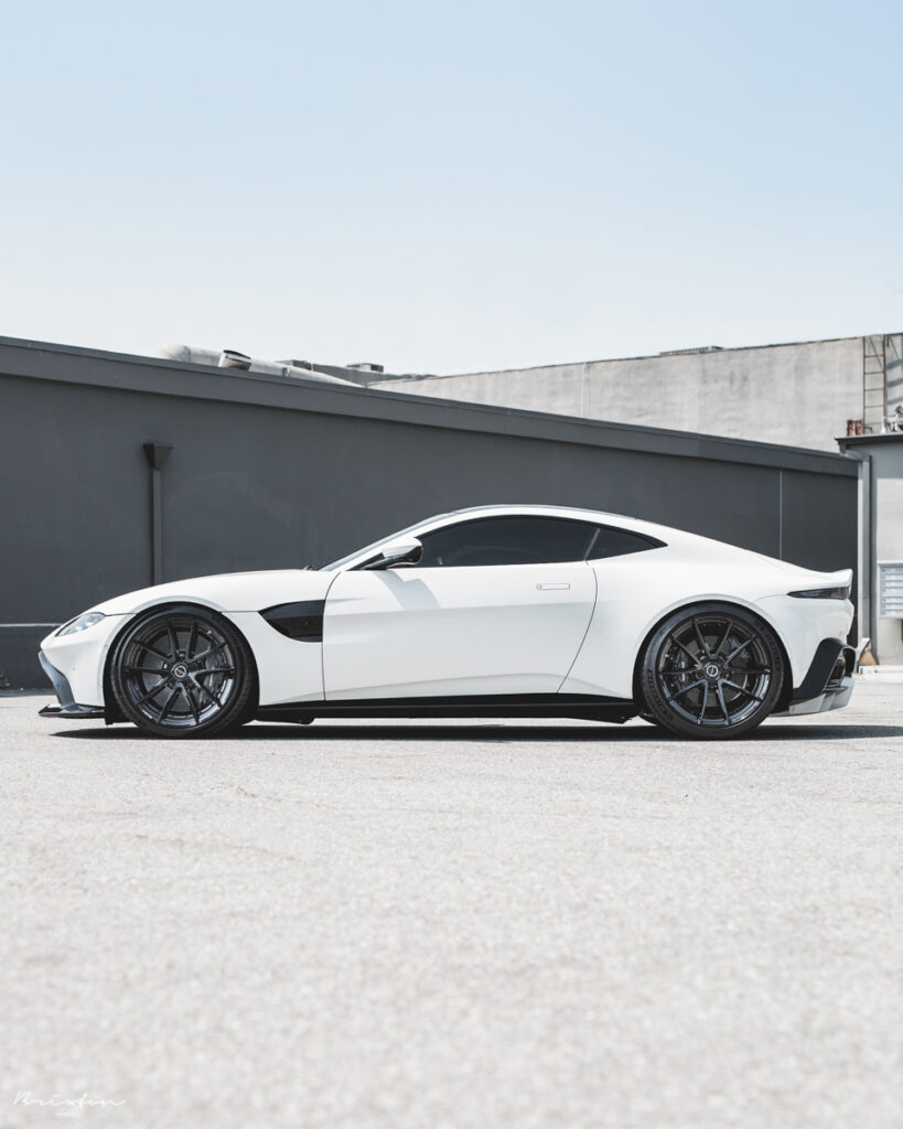 White Aston Martin Vantage - Brixton Forged™