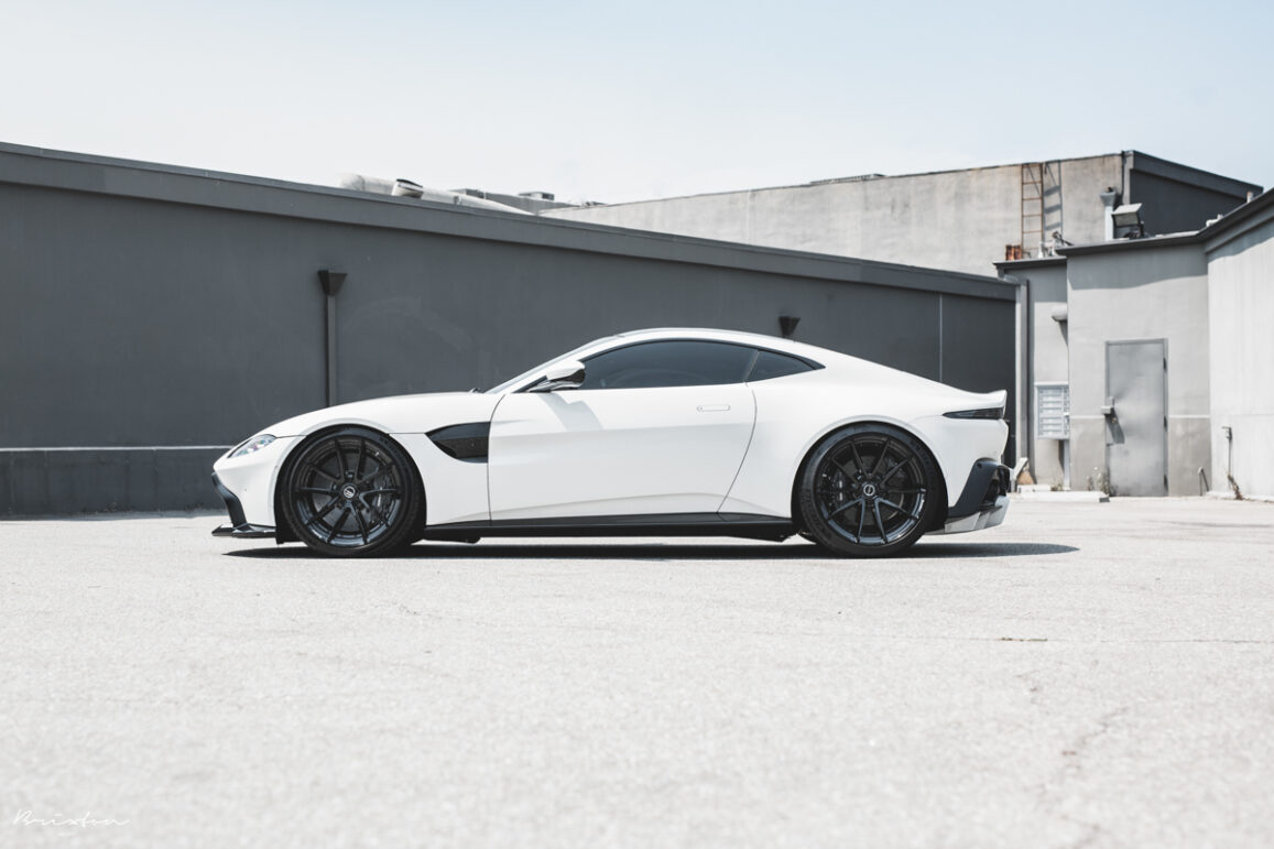 White Aston Martin Vantage - Brixton Forged™