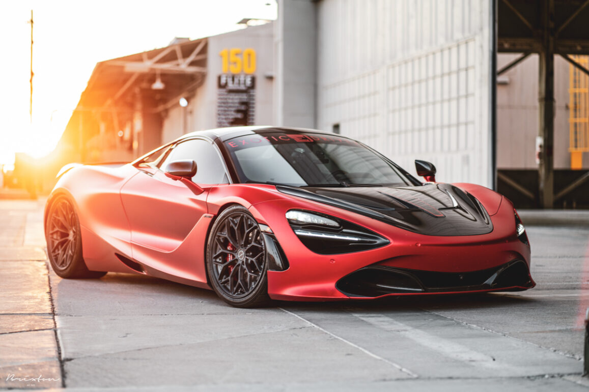 Red Mclaren 720s - Brixton Forged™