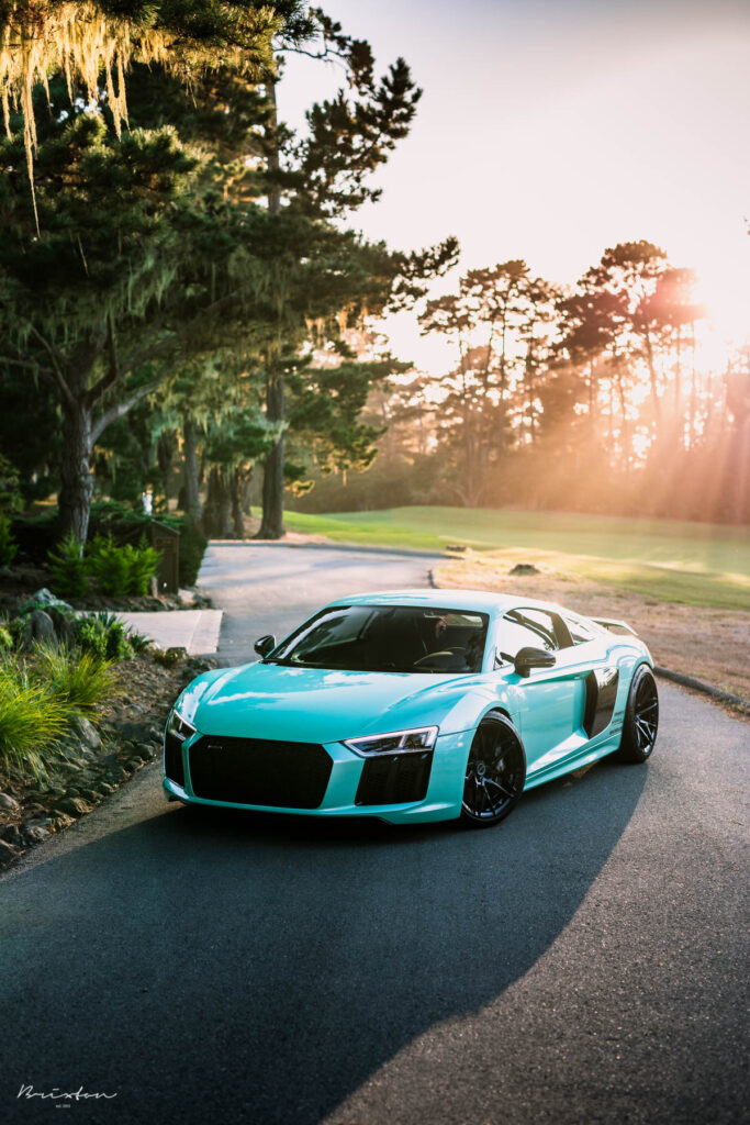 Teal Audi R8 - Brixton Forged™