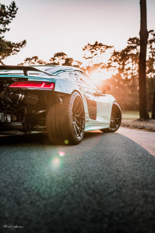 Teal Audi R8 - Brixton Forged™