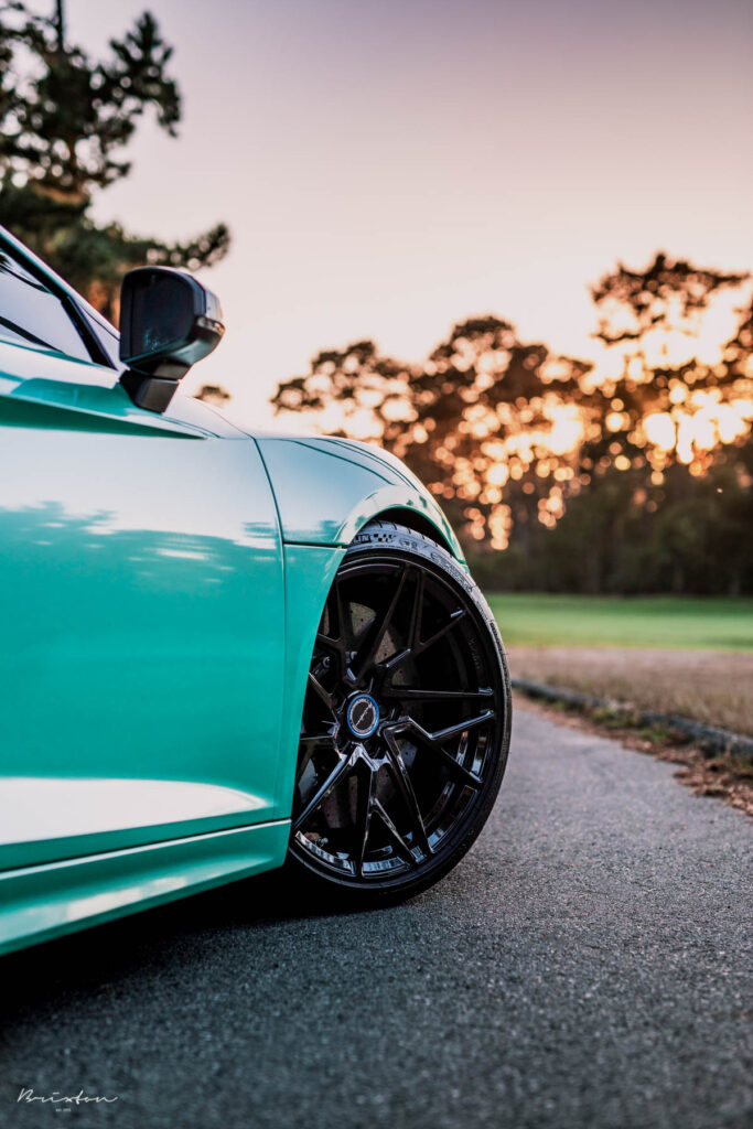 Teal Audi R8 - Brixton Forged™