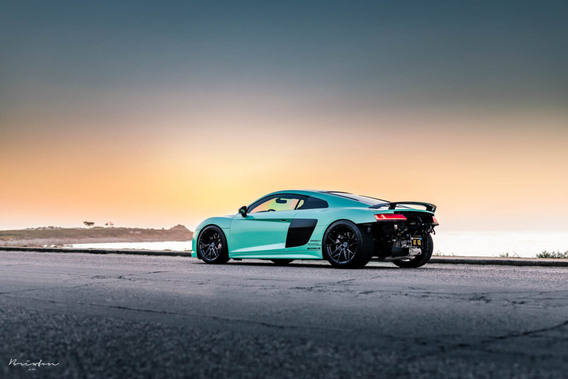 Teal Audi R8 - Brixton Forged™