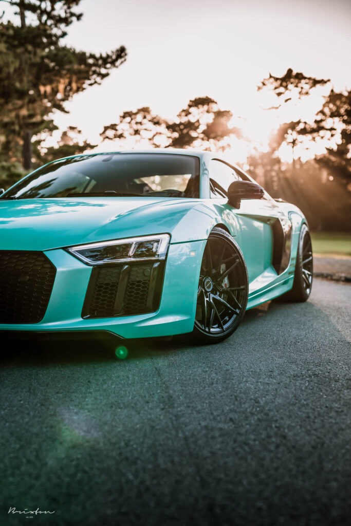 Teal Audi R8 - Brixton Forged™