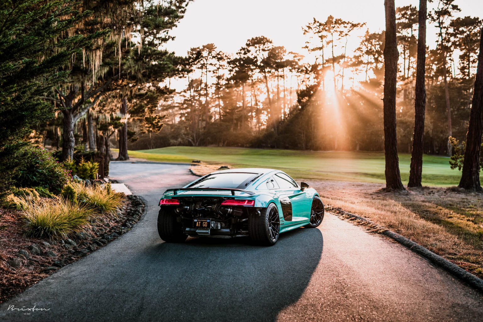 Teal Audi R8 - Brixton Forged™