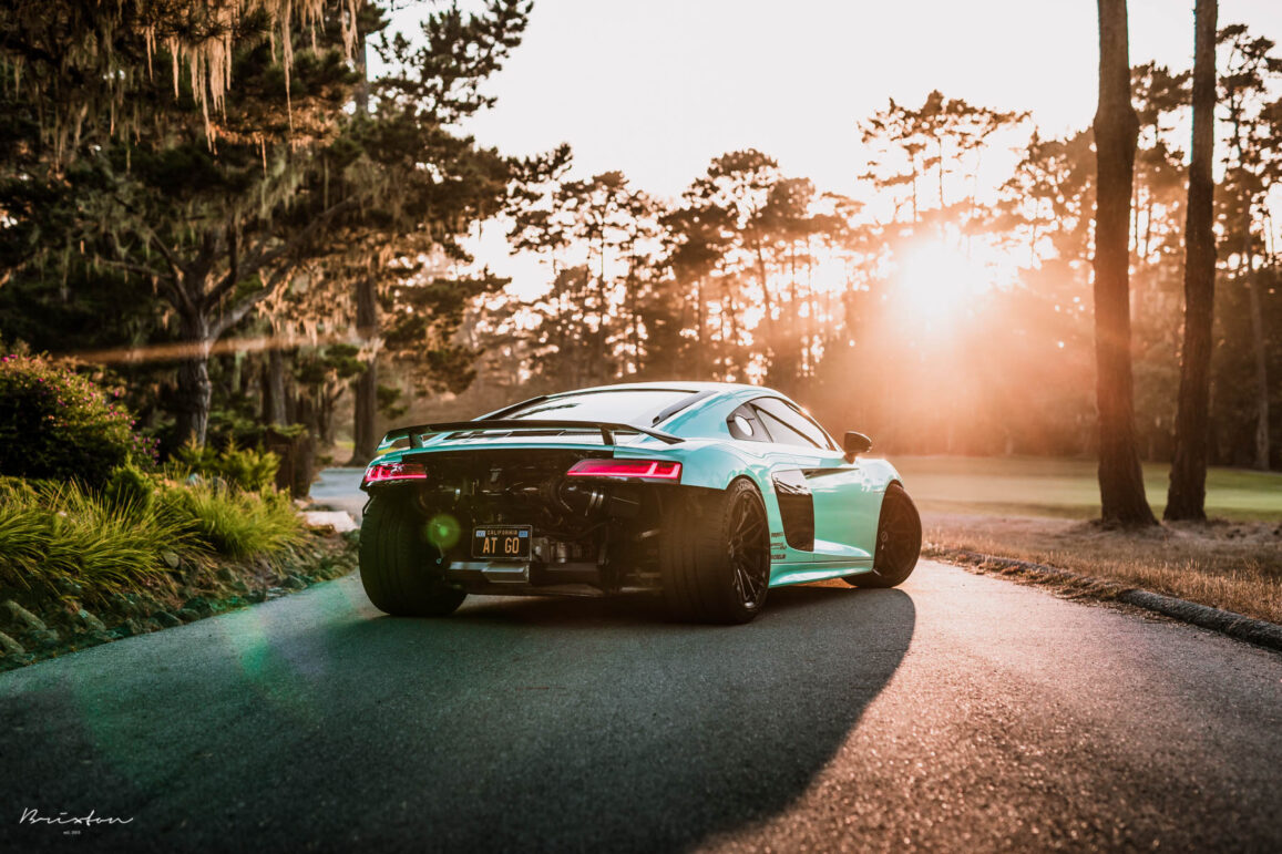 Teal Audi R8 - Brixton Forged™