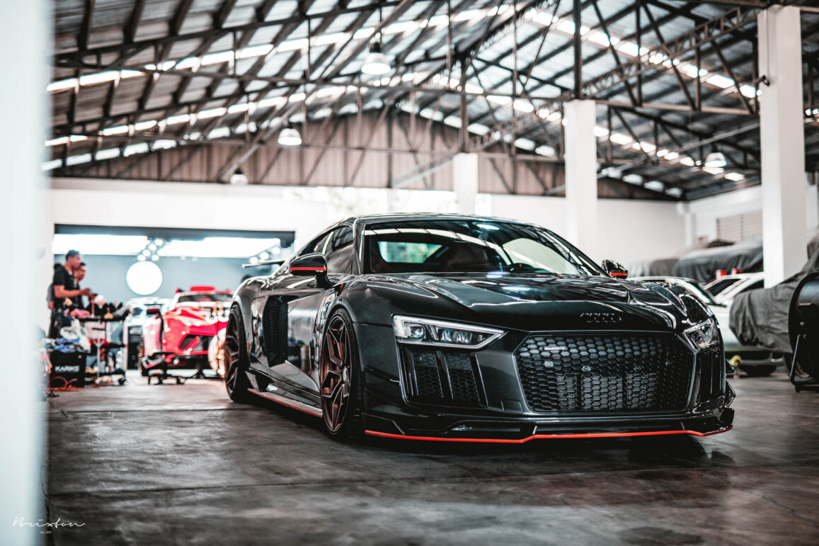 Grey Audi R8 - Brixton Forged™