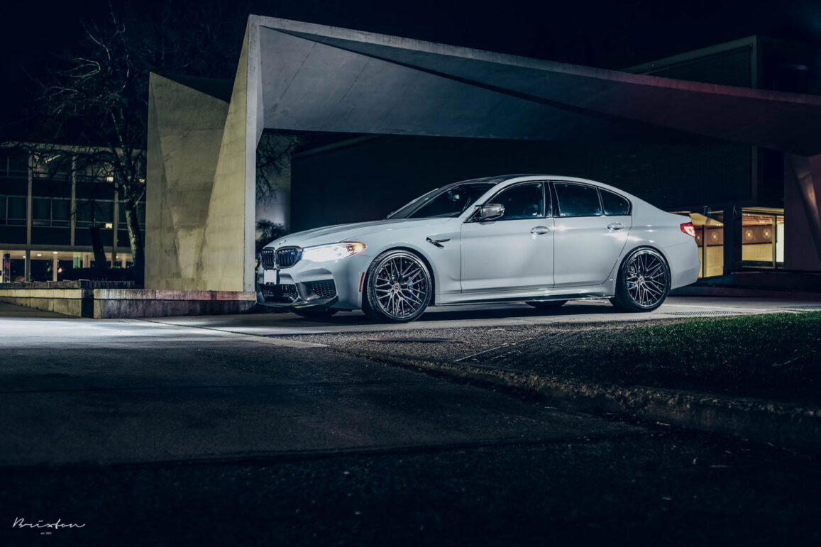 Grey BMW M5 F90 - Brixton Forged™