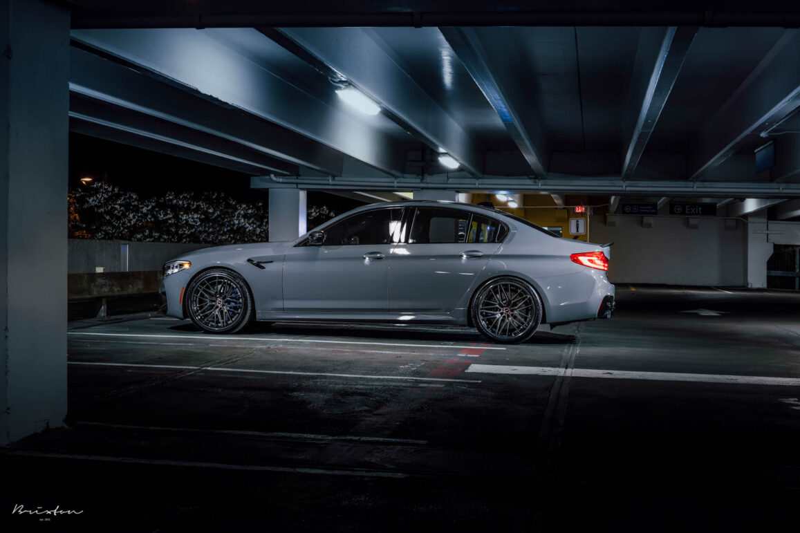 Grey BMW M5 F90 - Brixton Forged™