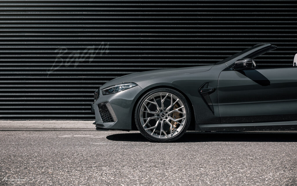 Grey BMW M8 Competition - Brixton Forged™