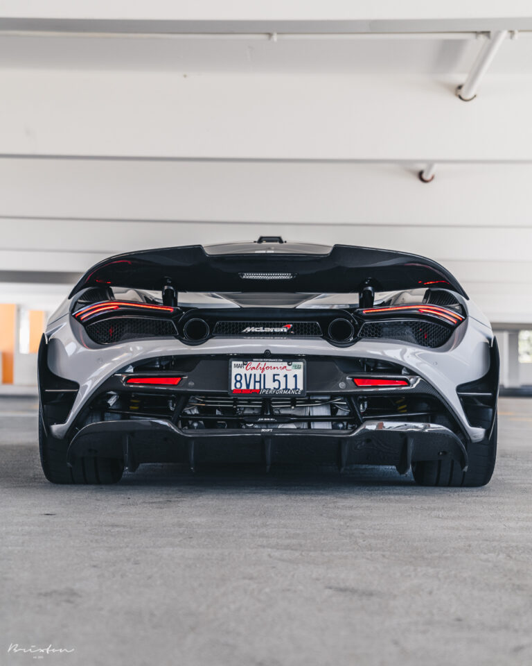 Grey Mclaren 720s - Brixton Forged™