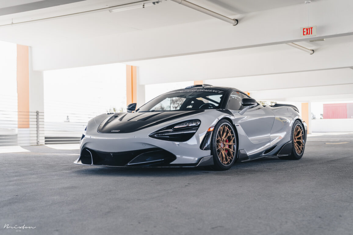 Grey Mclaren 720s - Brixton Forged™
