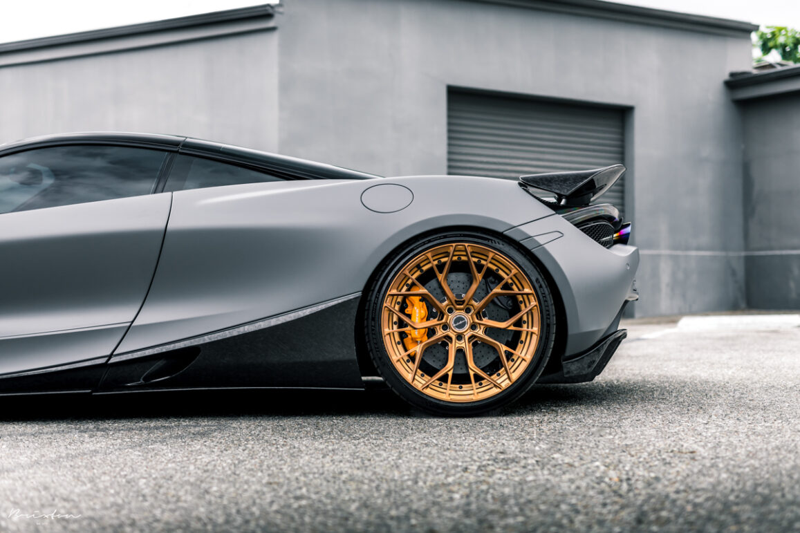 Grey Mclaren 720s - Brixton Forged™