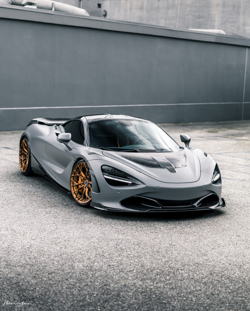 Grey Mclaren 720s - Brixton Forged™