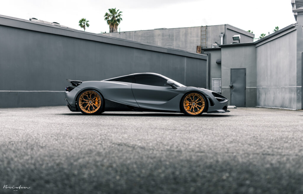 Grey Mclaren 720s - Brixton Forged™
