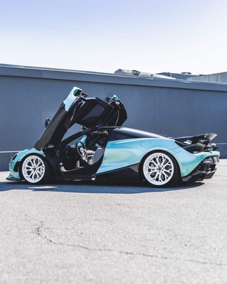 Teal Mclaren 720s - Brixton Forged™