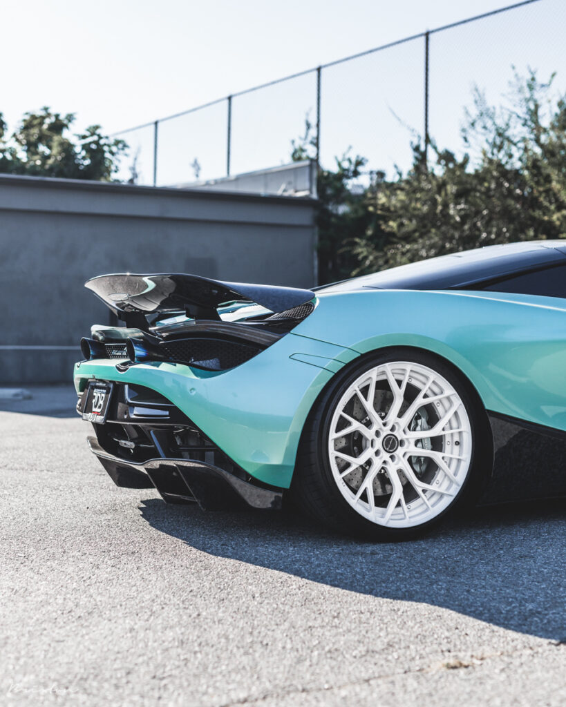 Teal Mclaren 720s - Brixton Forged™