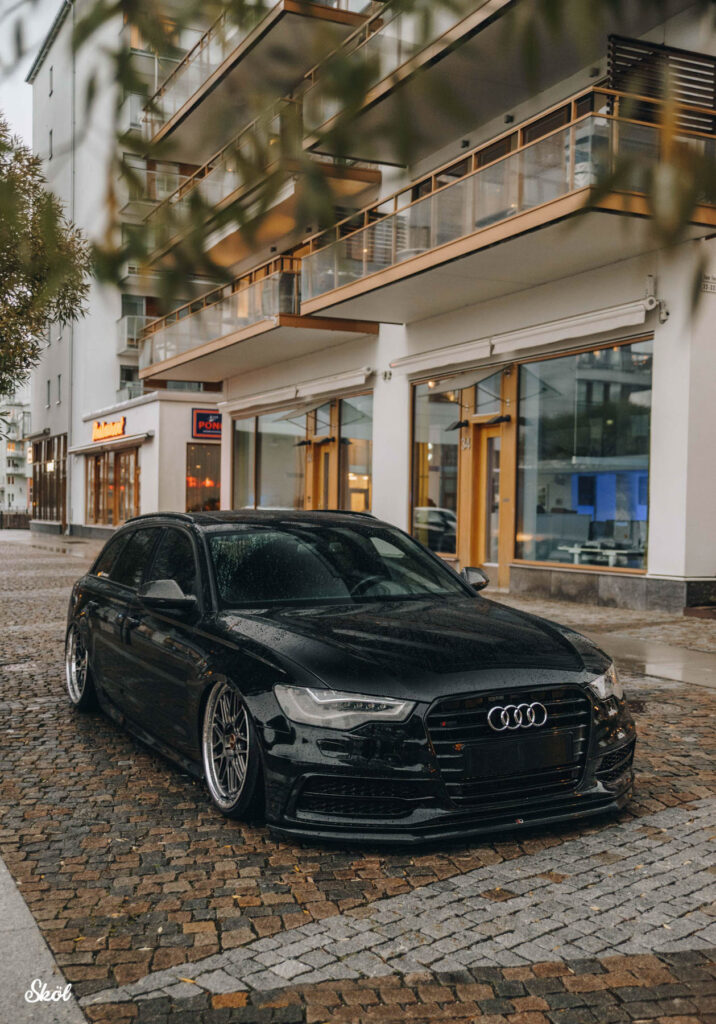 Black Audi A6 Avant - Brixton Forged™