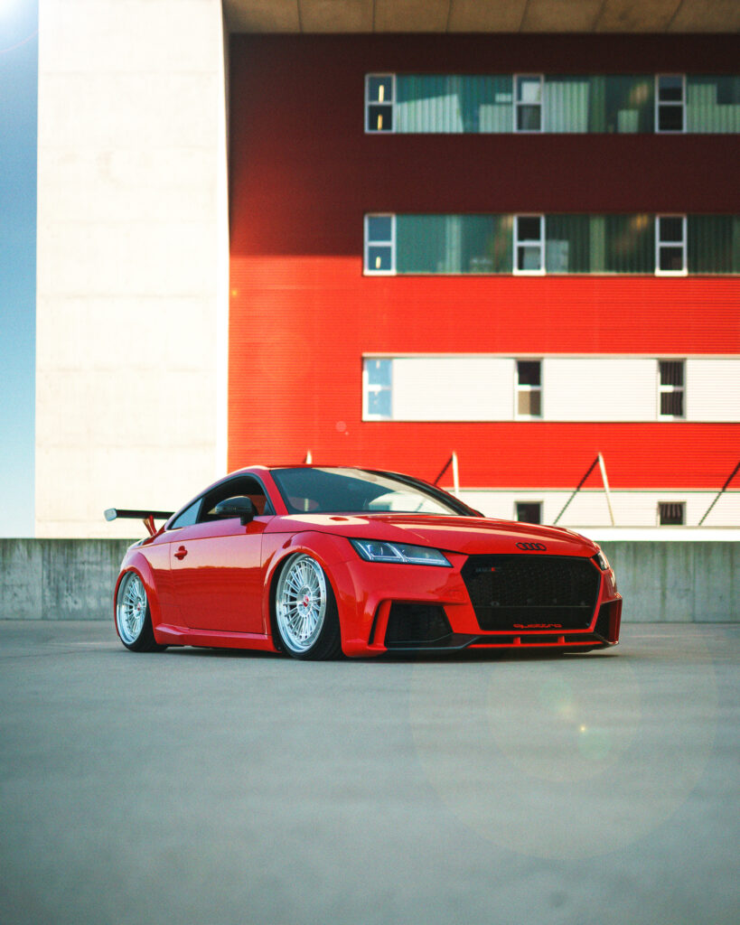 Red Audi TT - Brixton Forged™