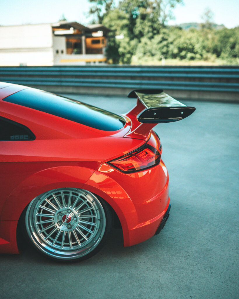 Red Audi TT - Brixton Forged™