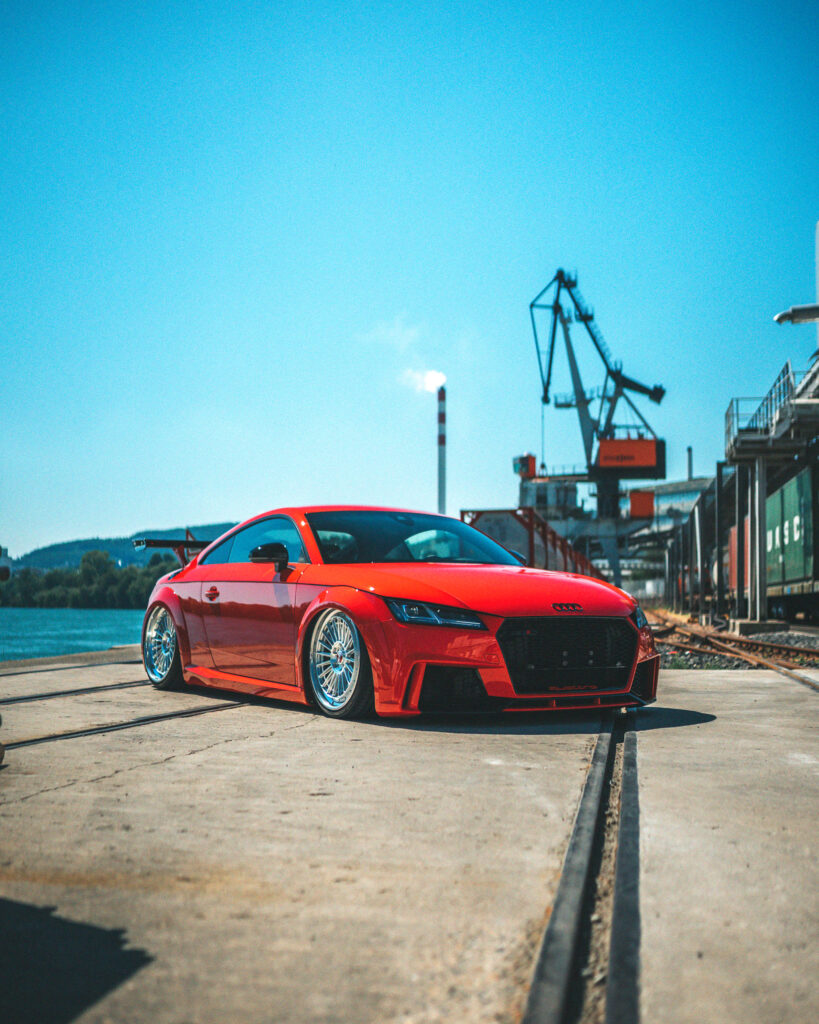 Red Audi TT - Brixton Forged™