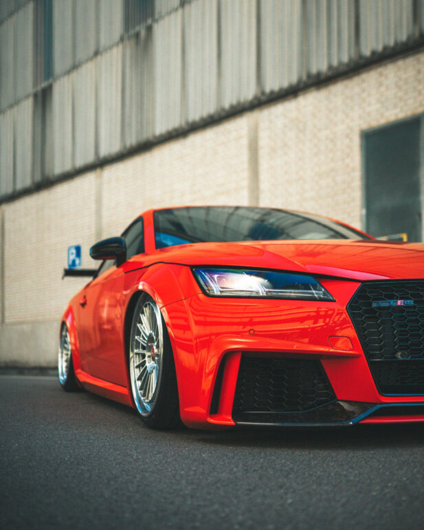 Red Audi TT - Brixton Forged™