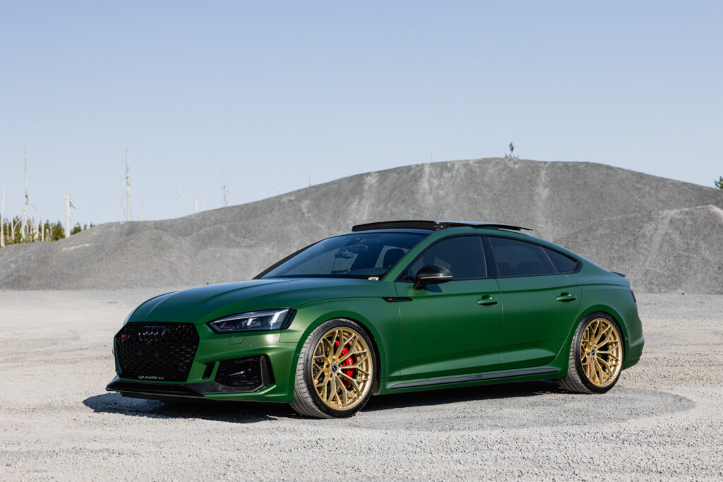 Green Audi RS5 Sportback - Brixton Forged™