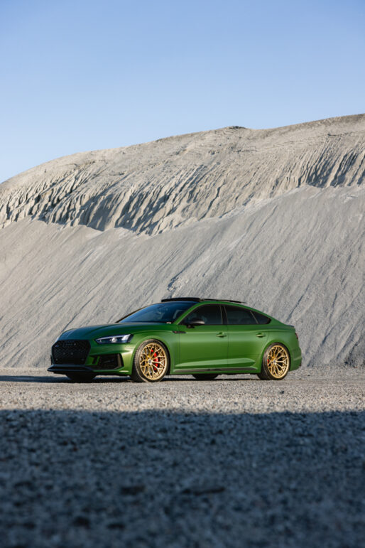 Green Audi RS5 Sportback - Brixton Forged™