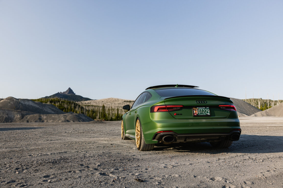 Green Audi RS5 Sportback - Brixton Forged™