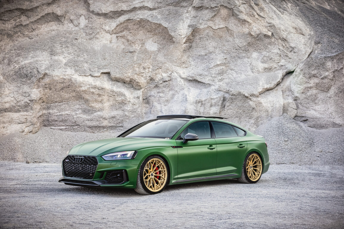 Green Audi RS5 Sportback - Brixton Forged™