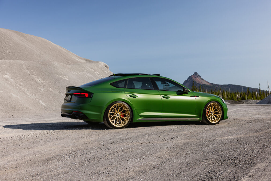 Green Audi RS5 Sportback - Brixton Forged™