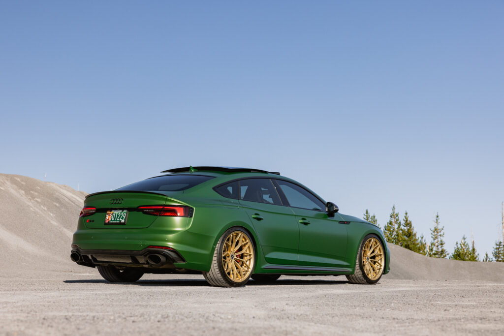 Green Audi RS5 Sportback - Brixton Forged™