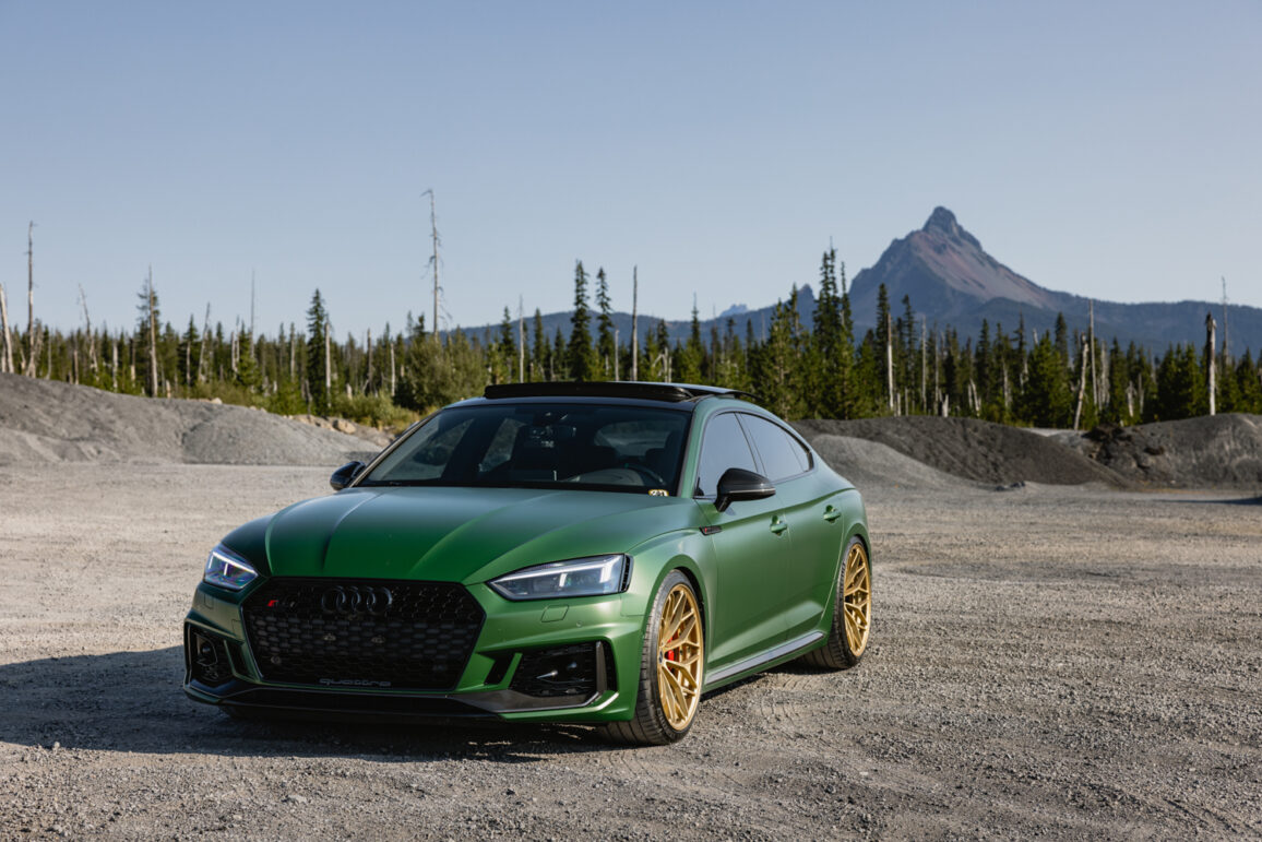 Green Audi RS5 Sportback - Brixton Forged™