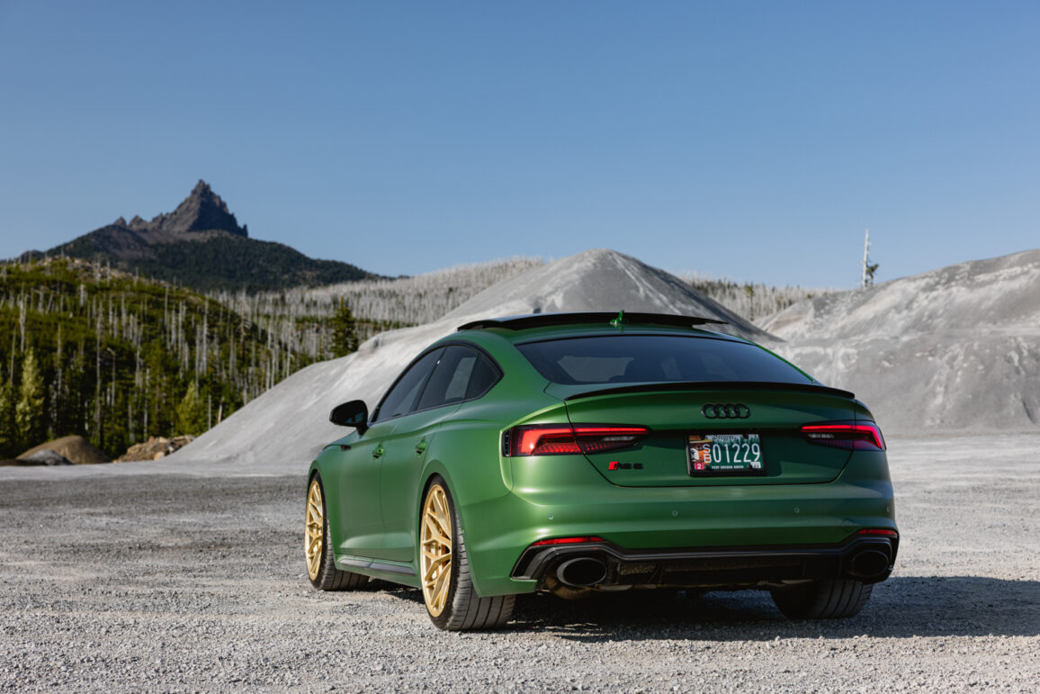 Green Audi RS5 Sportback - Brixton Forged™