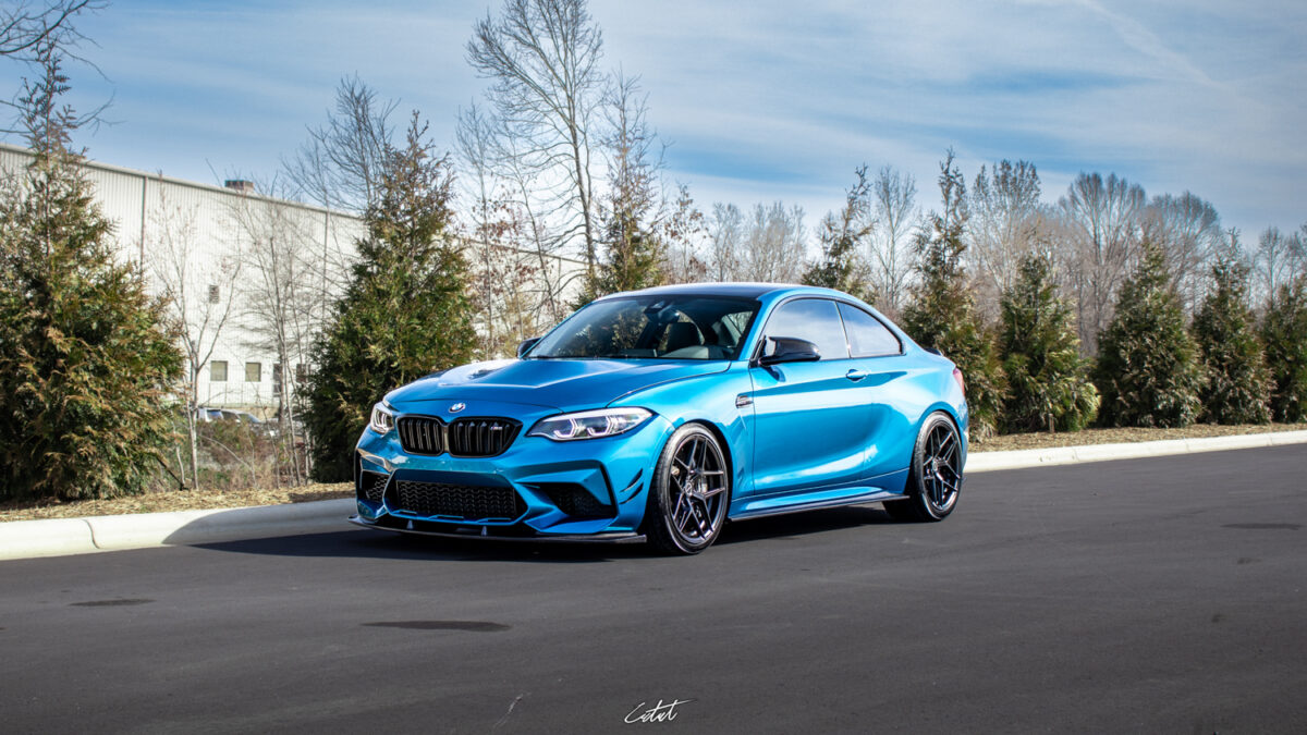 Blue BMW M2 Competition - Brixton Forged™