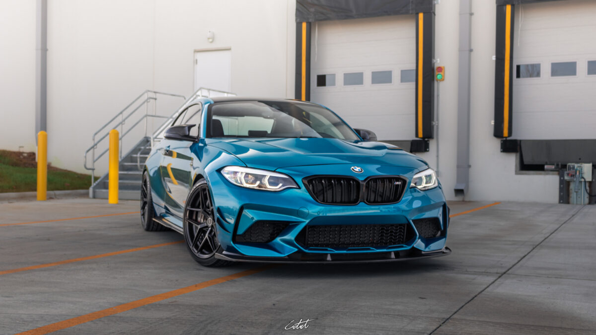 Blue BMW M2 Competition - Brixton Forged™
