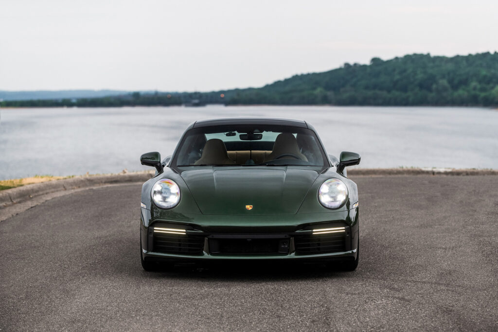 Green Porsche 992 Turbo - Brixton Forged™